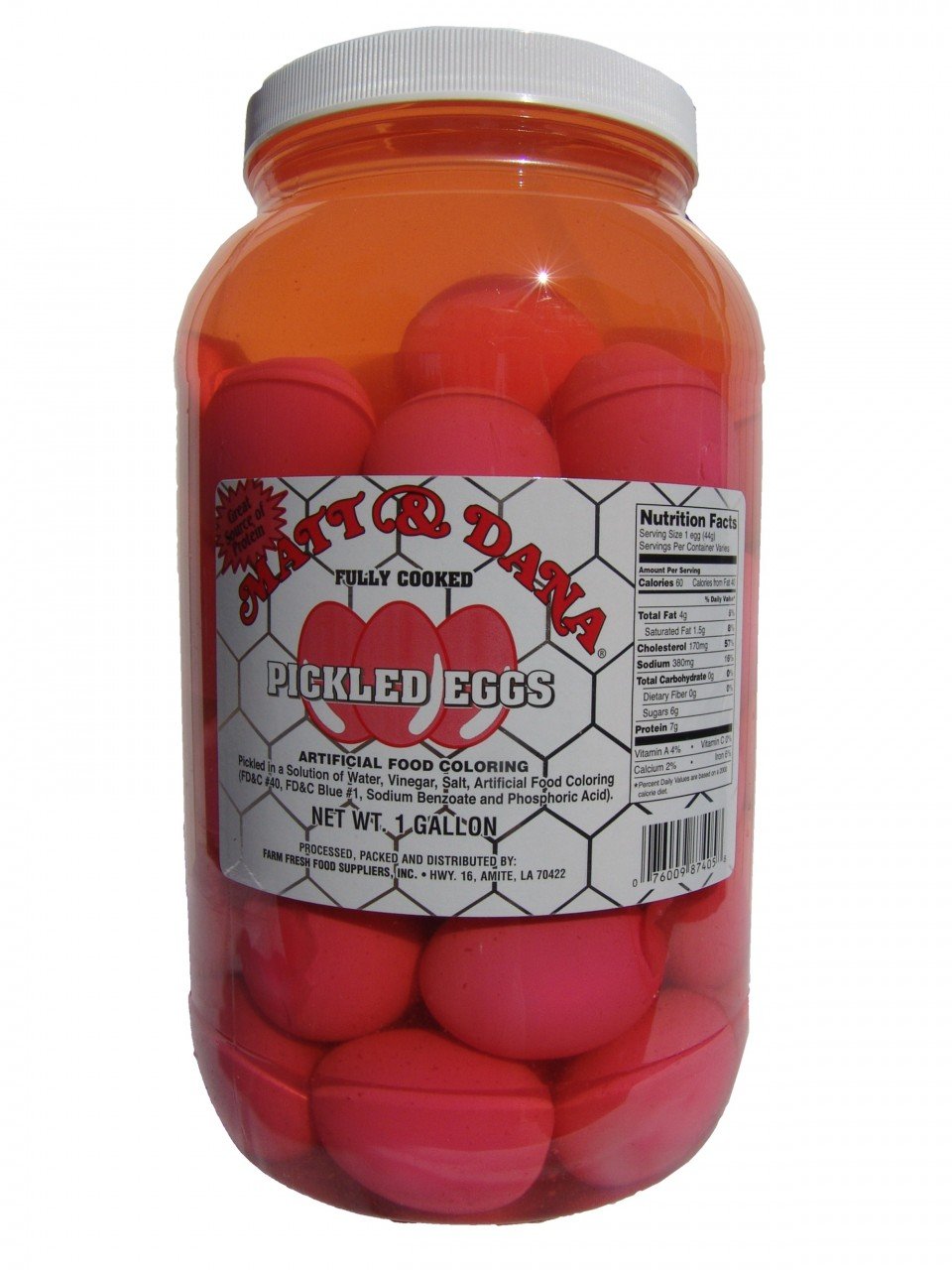 Pickled Eggs Gallon (Matt & Dana) | Frank Silva & Sons